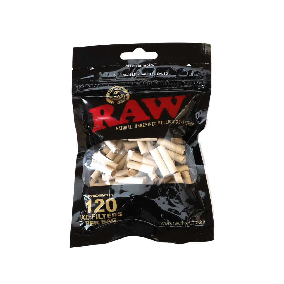 Raw - Classic Black Edition XL Filters - (Bag of 120) – MK Distro