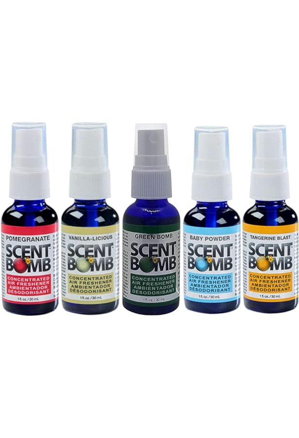 Scent Bomb - Scent Air Freshener Spray - Incense & Air Fresheners (1oz ...