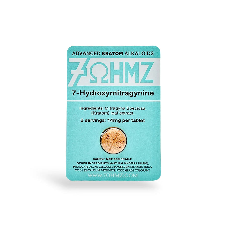 7 Ohmz - 7-Hydroxymitragynine Tablets (14mg x 1ct) - Kratom Capsules ...