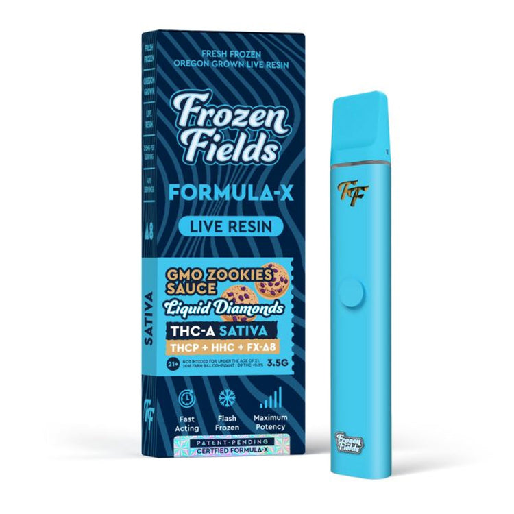 Frozen Fields Formula - X (THC-A+THCP+HHC+D8 Live Resin) - Hemp ...
