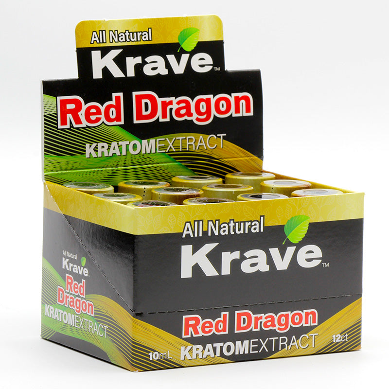 Krave - All Natural Kratom Shots (10mL x 12) | MK Distro