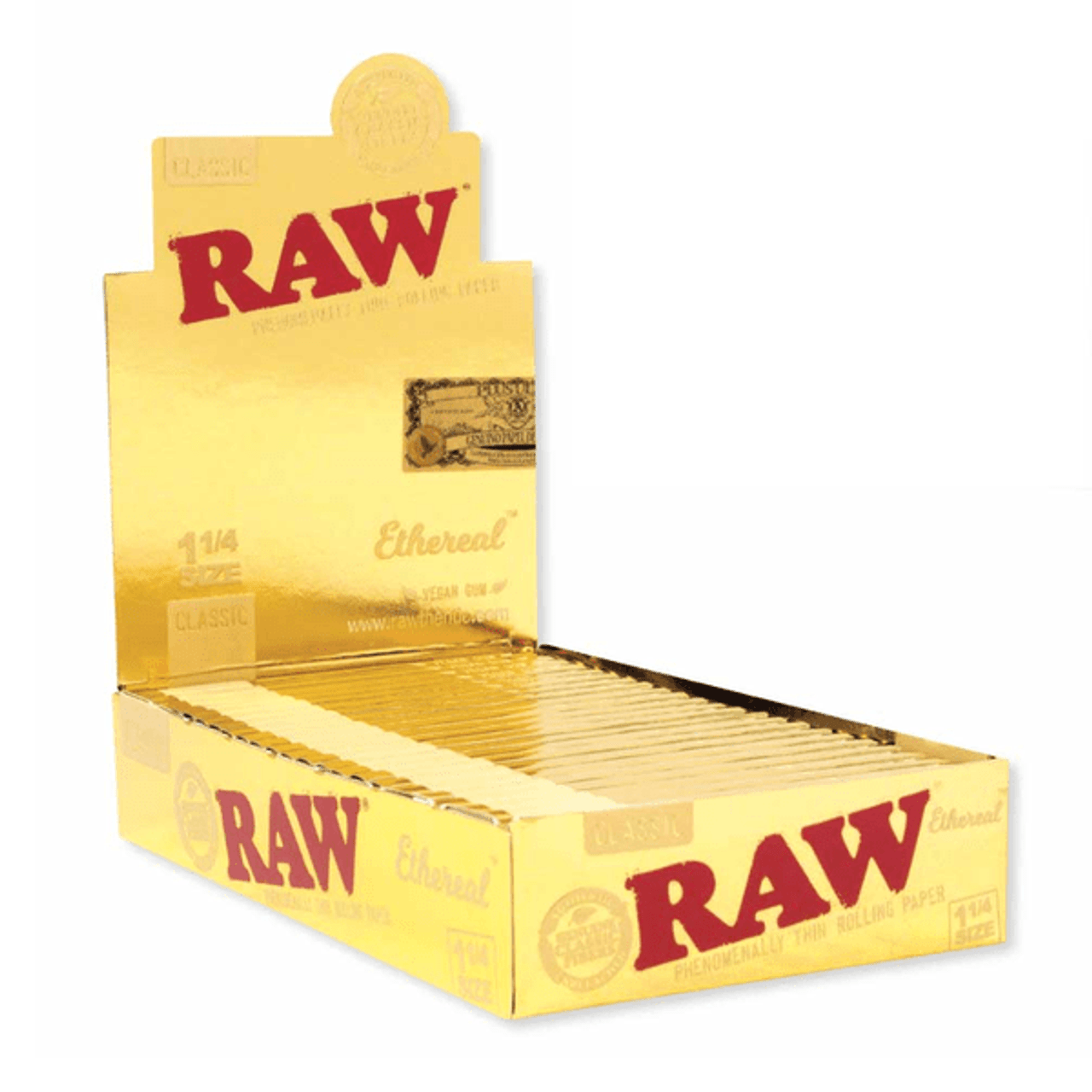 Raw - Classic Rolling Tips - Ethereal - 1 1/4 Size - (50 x 50 Paper ...