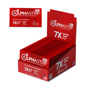 Alpha Strip Max 7x - Performance Enhancement Strips (Box of 36) | MK Distro