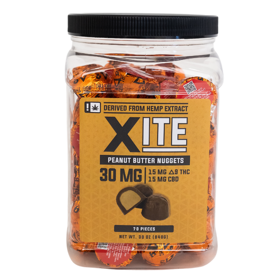 Xite Delta - 9 Chocolate Nuggets - Delta Edibles (30mg x 70) | MK Distro