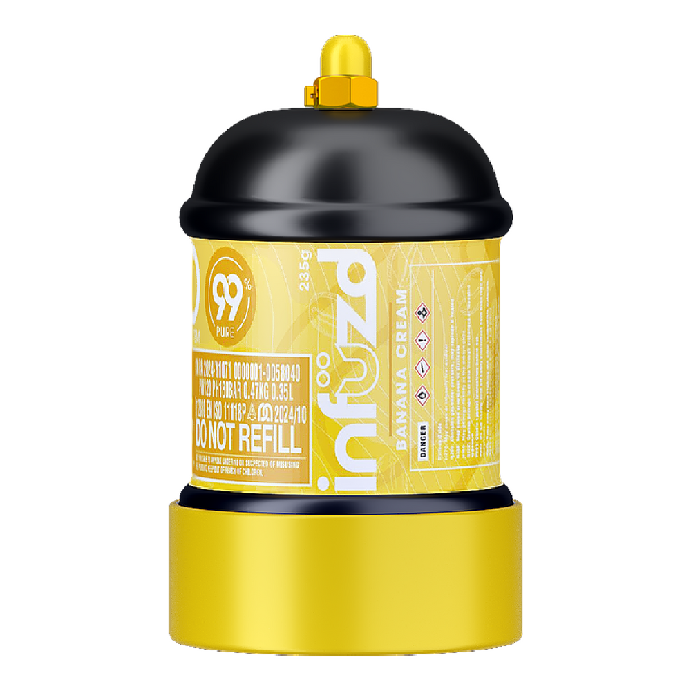 Infuzd N2O Tanks - Whip Cream Chargers (235g) (Single) – MK Distro