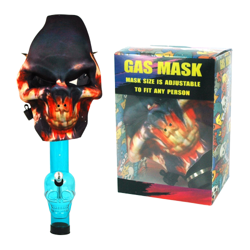CHARACTER GAS MASK WITH PIPE,N3 24PC IN A MASTER CASE | MK Distro